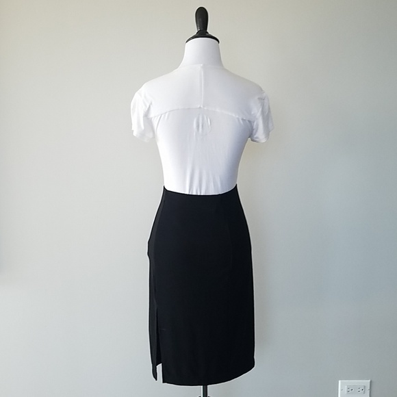 Necessary Objects | Skirts | Black Form Fitting Skirt With Side Slit ...